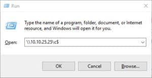 Fix - Admin Share (C$) Not Working in Windows 10/11/8.1/7