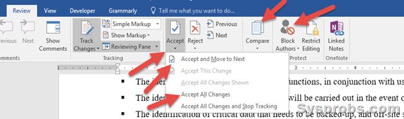 How To Enable Disable Track Changes In Word 2016 2019 Office 365