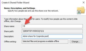 How to Disable Default Share in Windows 10/11 and Windows 7
