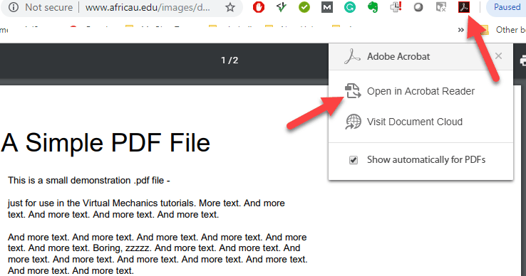 How To Make Chrome Open PDF In Adobe Reader Sysprobs