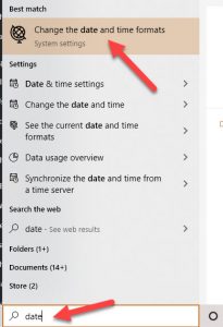 Change 24 Hour Clock to 12 Hour Clock in Windows 10, 8.1 & 7