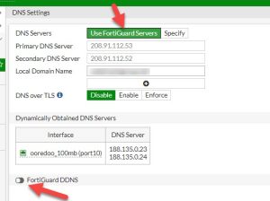 Fix Unable to Load FortiGuard DDNS Servers List & Configure DynDNS
