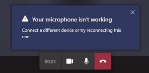 Your Microphone isn’t working – MS Teams Mic Issue in Windows 11/10 ...