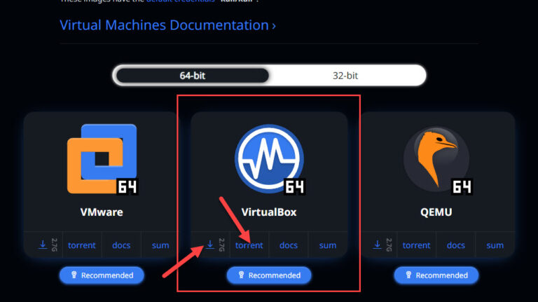 Kali Linux VirtualBox Pre-Installed Image - Download Link - Sysprobs