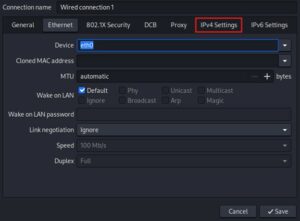 Kali Linux Set Static IP - How to Configure in 2 Ways - Sysprobs